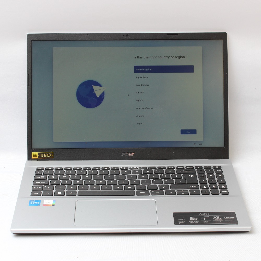 Used Acer Aspire 3 Laptop - 512GB SSD, 12th Gen Core I5 1.30GHZ, 8GB ...